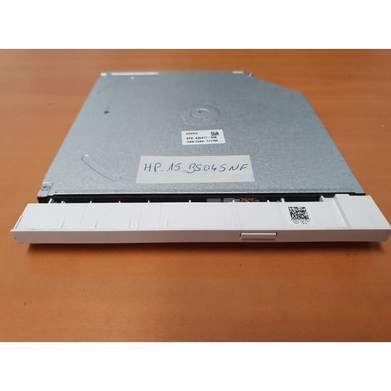 Lecteur Optique 920417-008 Tiroir Blanc pour ordinateur HP 15-BS Séries